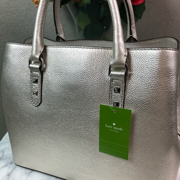 kate spade | Bags | Nwt Kate Spade Larchmont Avenue Floral Satchel ...
